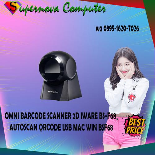 Jual Omni Barcode Scanner 2D Iware BS-F68 Autoscan QRcode Usb Mac Win BSF68 - Jakarta Pusat ...