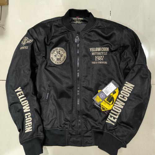 Jual JACKET YELLOW CORN YB-4110 BLACK MESH JACKET ORIGINAL JAPAN NEW ...