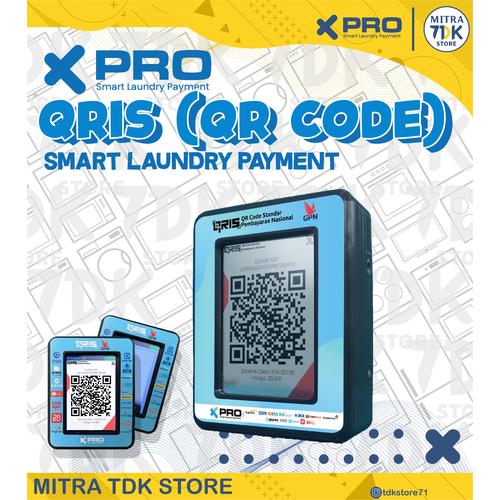 Jual XPRO QRIS - QR Code QRIS| Smart Laundry Payment | untuk mesin ...