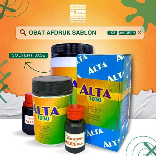 Jual OBAT AFDRUK SABLON | ALTA 1030 (SOLVENT BASE) - 200gr - Kota Medan ...