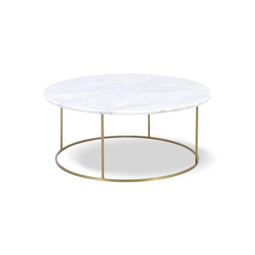 Promo VIVERE Kelly Round Coffee Table Gold - Meja Ruang Tamu Cicil 0% ...