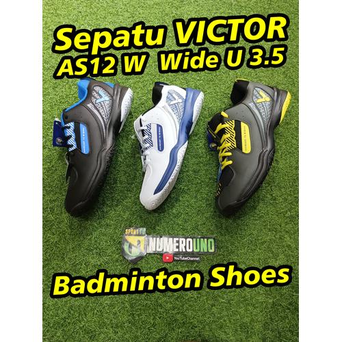 Jual Sepatu Badminton VICTOR AS-12W / AS 12W ORIGINAL - Putih, 41 ...