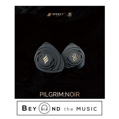 Jual Elysian x Effect Audio Pilgrim Noir Hybrid BA Dynamic IEM Earphone ...
