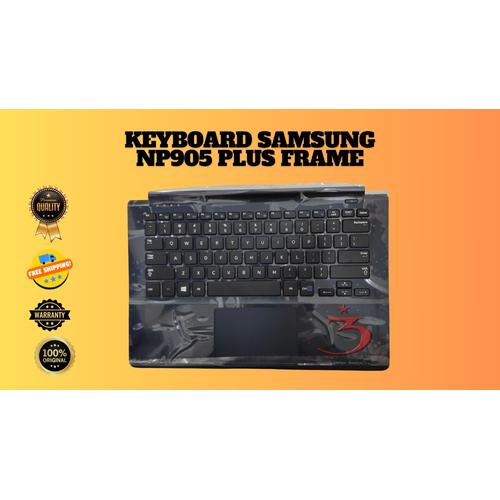 Jual Keyboard Laptop Samsung NP900 NP905 Plus Frame Black SERIES - Kota ...