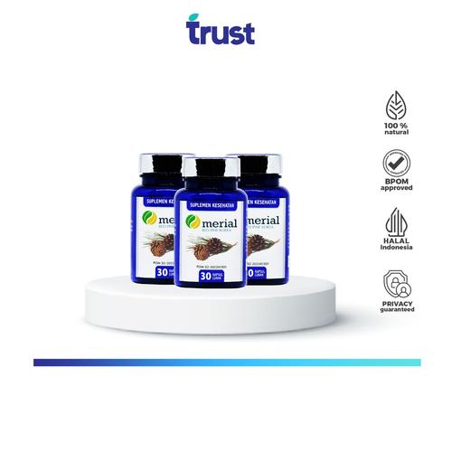 Promo Merial Red Pine Korea - 3 Box [ Bundling Package] Cicil 0% 3x ...