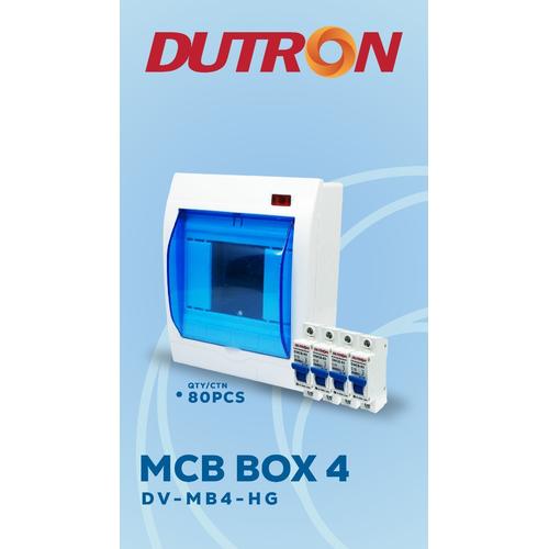 Jual Dutron BOX MCB 4 Group 4 Modul DV MB4 HG / Dutron BOX MCB 2 Group ...