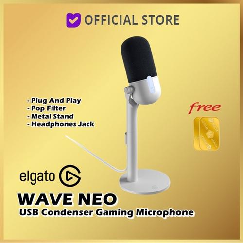 Promo Elgato Wave NEO USB Condenser Gaming Microphone for Gaming ...