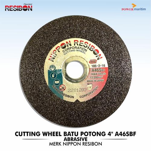 Jual Batu Mata Gerinda Potong 4 Inch Merk Nippon Resibon Cut Off Wheel ...