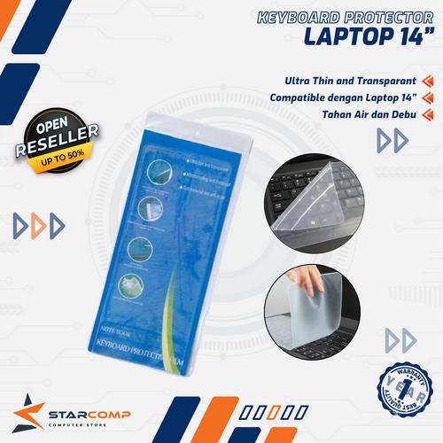 Jual Keyboard Protector Laptop 14 " - Pelindung Keyboard 14 inch - Kab ...
