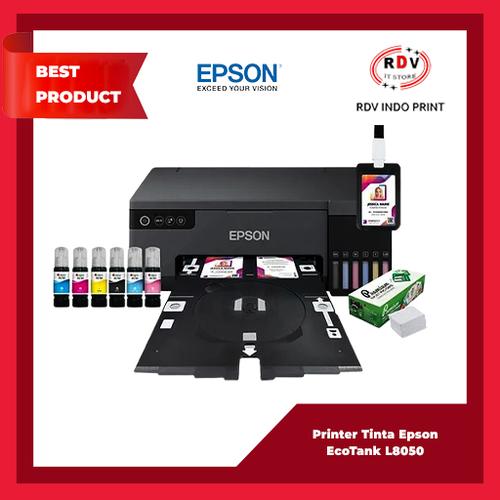 Jual Printer Epson Eco Tank L-8050 Photo Wifi CD A3 Printing - Kab ...