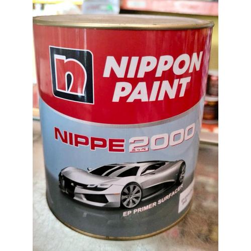 Jual Cat Primer Meni Besi Mobil NIPPE 2000 Epoxy Primer Surfacer 1 Lt ...