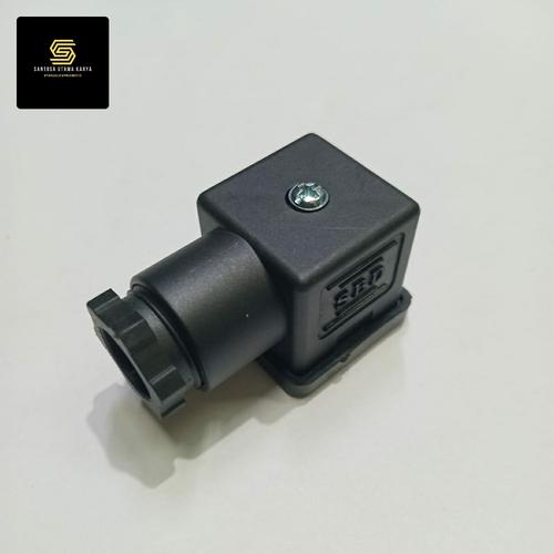 Jual socket solenoid ac /dc conektor solenoid ac /dc socket dinpluk ...