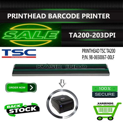 Jual PRINTHEAD / HEADPRINT BARCODE PRINTER TSC TA200 | TA 200 | TA-200 ...