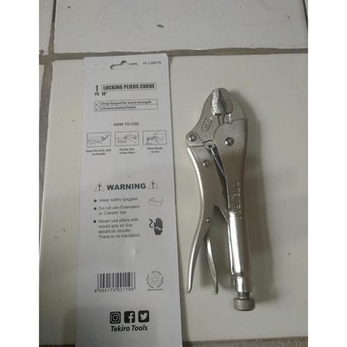 Jual TANG JEPIT BULAT 10 INCH / TANG BUAYA BULAT BENGKOK 10" ORI - Kota ...