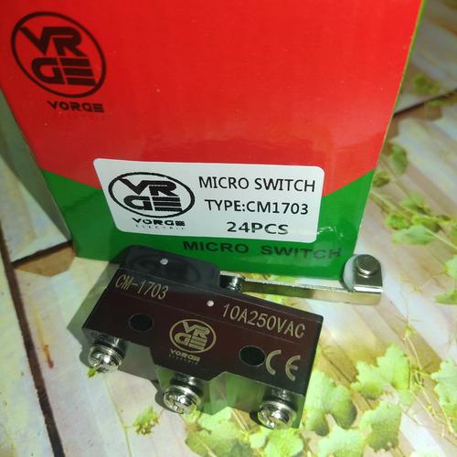 Jual Micro Switch CM-1703 Saklar Sensor Limit Switch FORT cm1703 ...
