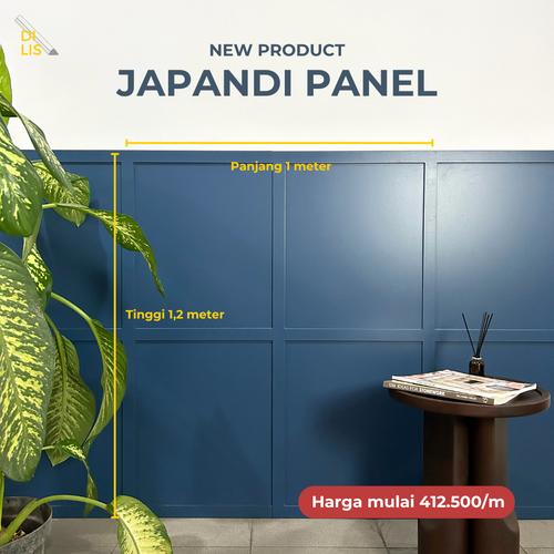 Jual DILIS Japandi Wall Panel / Wall Moulding - CARGO - Putih, Hanya ...
