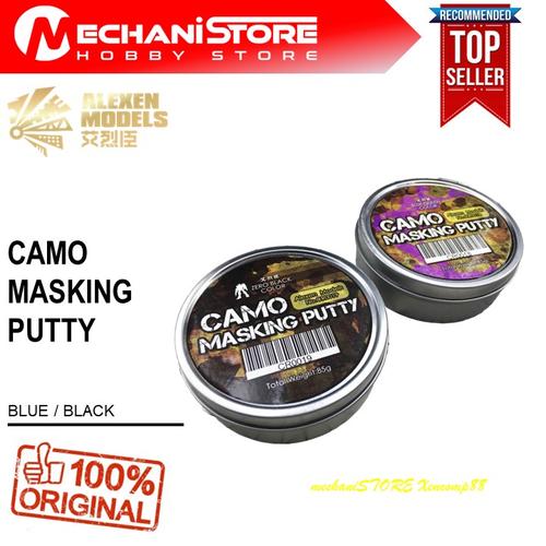 Jual ALEXEN Camo Masking Putty Blue Queen / Zero Black Color - Military ...