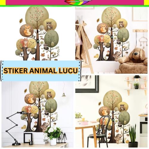 Jual WALLSTICKER WALL STIKER STICKER DINDING TEMBOK MOTIF GAMBAR POHON ...