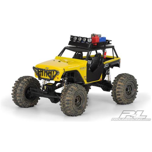 Jual Pro-Line Racing RC Jeep Wrangler Rubicon Customized Clear Body ...