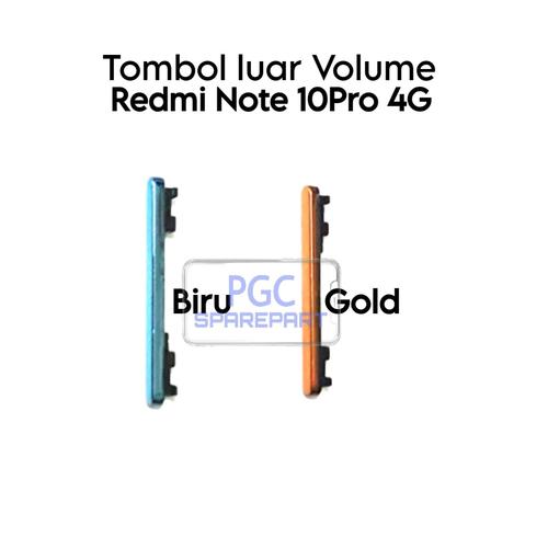 Jual Tombol Luar Volume Xiaomi Redmi Note 10 Pro 4G / M2101K6G / M2101K6R - Button Casing ...