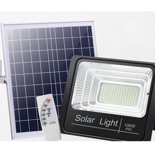 Jual Solar Light Remote Control IP65 Led 100W 300W Light Outdoor Lamp ...