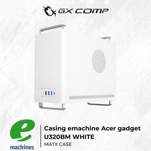 Jual Casing emachine Acer gadget U320WM - White | MATX Case - Kota ...
