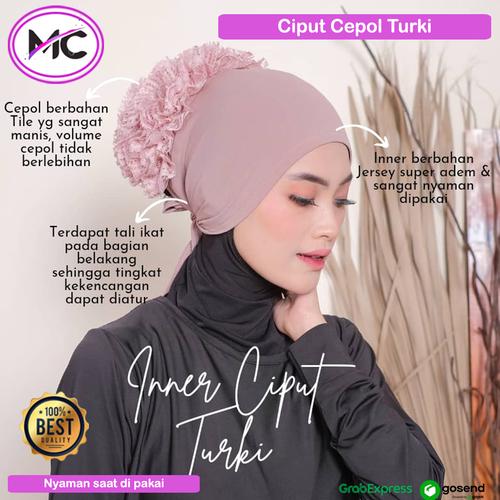 Jual Ciput Sanggul Turki Inner Ikat Rambut Daleman Kerudung Hijab Premium - Kab. Tangerang - MC ...