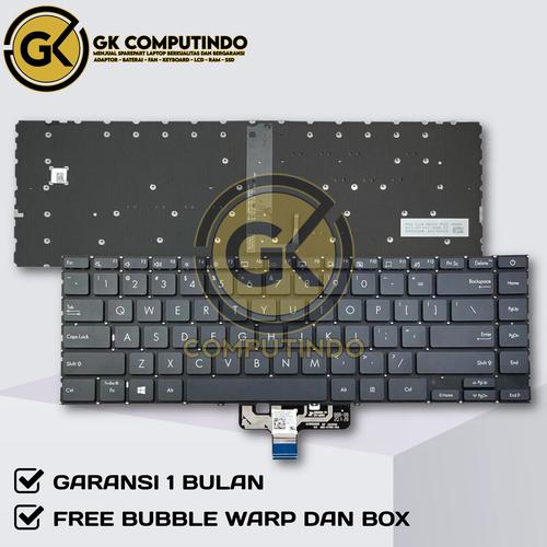 Jual Keyboard Asus Zenbook 14 Q408 Q408U Q408UG Q407 Q407I Q407IQ ...