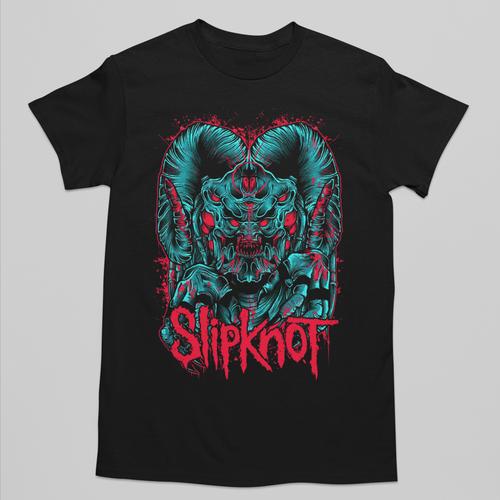 Jual Baju Kaos Band Slipknot - 06 | Cotton Combed T-Shirt - Hitam ...
