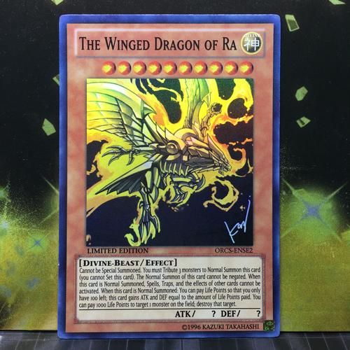 Jual Yugioh The Winged Dragon of Ra - ORCS super rare - Jakarta Barat ...