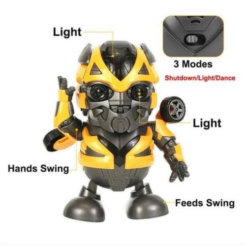 Jual MAINAN ANAK ROBOT joget BUMBLE BEE DANCE HERO - bumblebee ROBOT ...