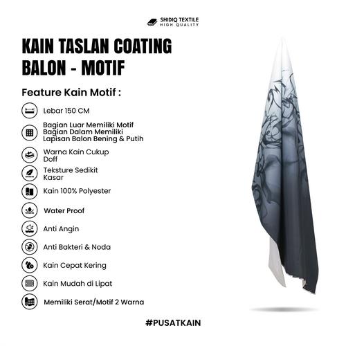 Jual Kain Waterproof Taslan Coating Balon Motif 100% anti air 3 - TBM ...