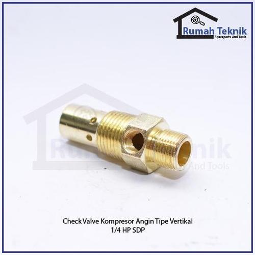 Jual Check Valve Katup Satu Arah Kompresor Angin 1/4 Hp SDP - Kab ...