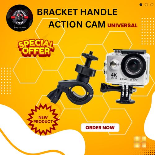 Jual Dudukan Action Cam untuk Di Stang Sepeda dan Motor - Universal ...