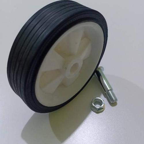 Jual Roda Tangki Kompresor Angin Portable Putih Kecil Oiless Tank Wheel ...