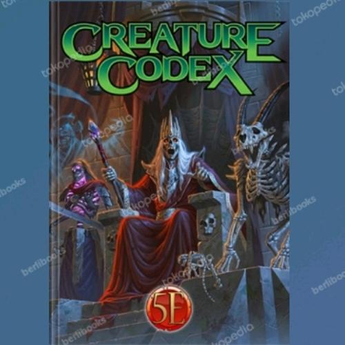 Jual buku Creature Codex for 5th Edition - Jakarta Utara - berlibooks | Tokopedia