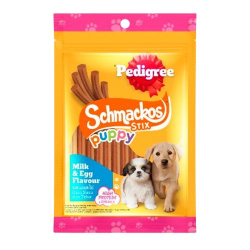 Jual Pedigree Schmackos Stix Stick Cemilan Puppy Milk & Egg Flavor 70gr ...