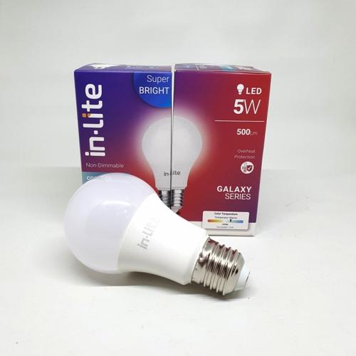Jual Lampu INLITE IN-LITE LED Bulb Bohlam IN LITE 5W 5 WATT INB007 ...