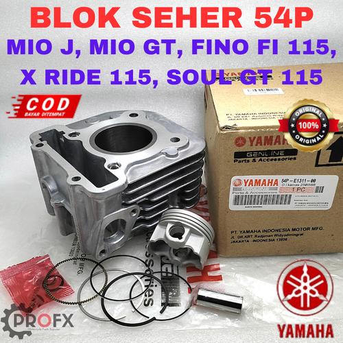 Jual BLOK SEHER + RING PISTON KIT MIO J GT SOUL X RIDE YAMAHA 54P ORI - Kota Tangerang - ProFx ...