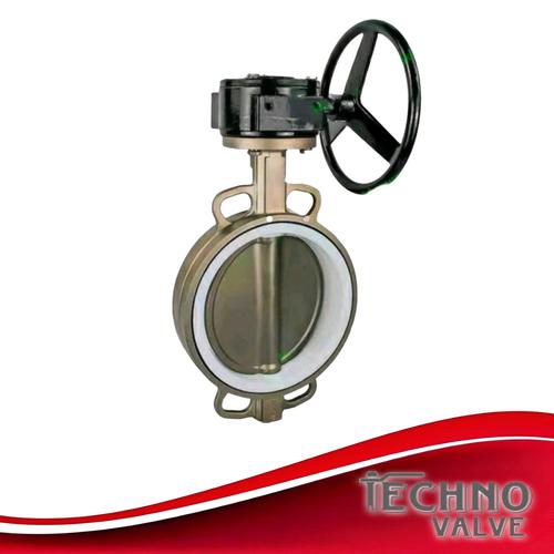 Jual BUTTERFLY VALVE GALA 12" INCH STAINLESS PN16 GEAR OPERATED ...