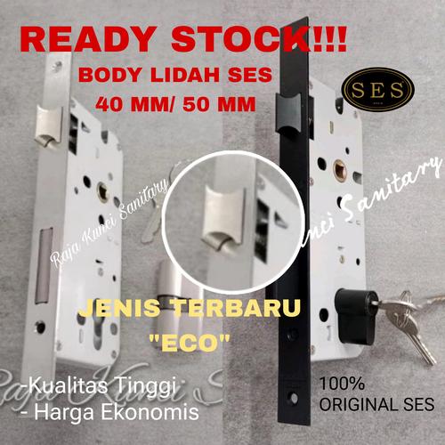 Jual Body Lidah SES/Eco/Mortise Lock SES ECO E2030 - 40mm/50mm/SS/Kunci ...