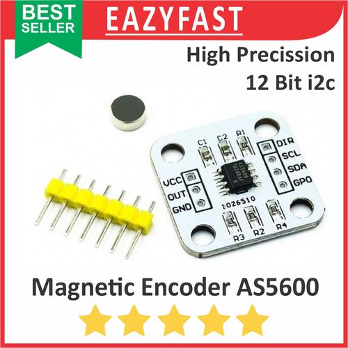 Jual Modul Sensor Magnetic Encoder As5600 As 5600 High Precission Magnet Rotation Angle Arduino