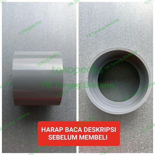Jual Sock Sok Lurus Polos 2" Rucika D Sambungan Pipa PVC - Kota ...