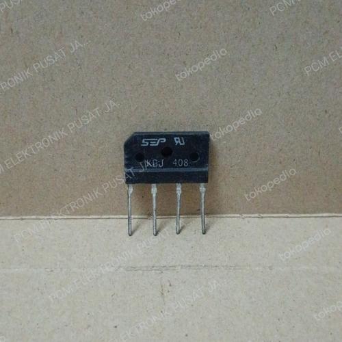 Jual 8016 dioda diode bridge sisir kbj408 kbj 408 4ampere 4a 4 ampere ...