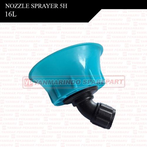 Jual Nozzle plastik 5 lubang titik mata sprayer elektrik 16 Liter ...