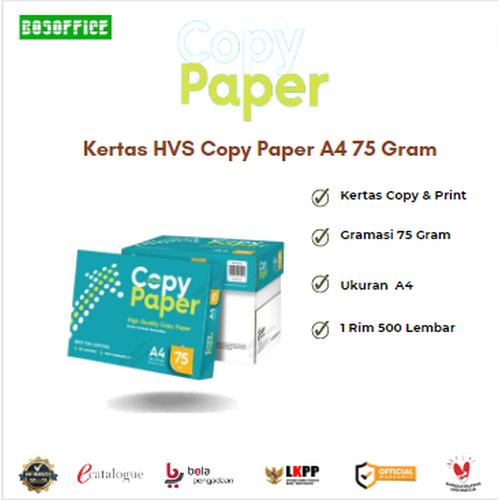 Jual Kertas HVS Copy Paper A4 75 GRAM – Copy & Print - Jakarta Barat ...