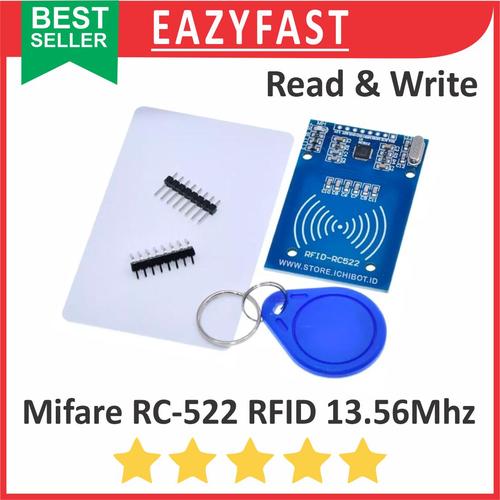Jual Modul Sensor Kartu Rfid 13 56 Mhz Mifare Rc522 Rc 522 Card Tag