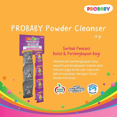 Jual Probaby Powder Cleanser - Serbuk Pencuci Botol & Perlengkapan Bayi ...