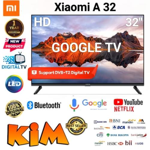 Jual Xiaomi Mi TV A 32 Led Smart 32 inch Google TV Digital - A32 New ...