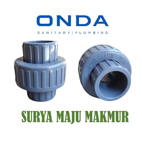 Jual WATERMUR PVC 1/2" 3/4" 1" INCH ONDA POLOS WATER MOOR WATER UNION ...